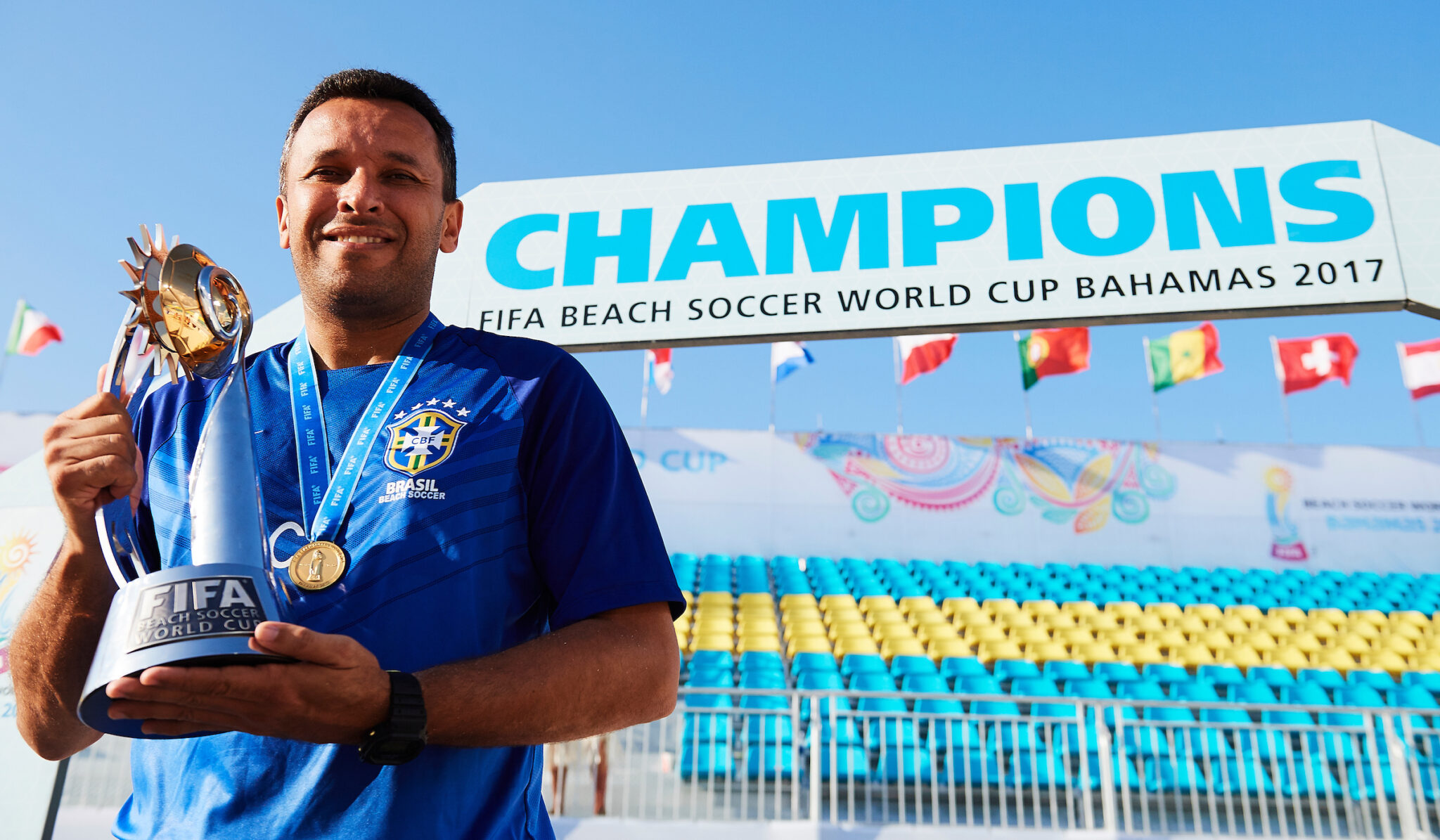 Gilberto says goodbye to the Brazil National Team – Beach Soccer Worldwide