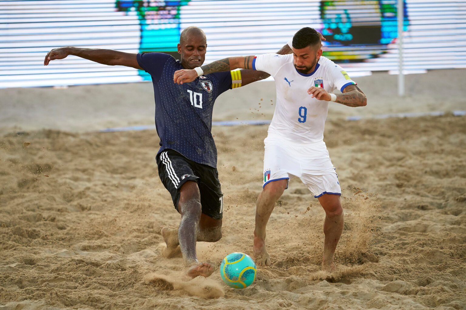 “The Intercontinental Beach Soccer Cup is like an intense World Cup ...