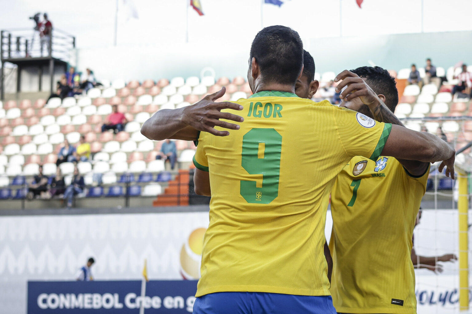 Brazil and Paraguay cement the lead at the Copa América – Beach Soccer ...