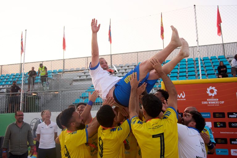 GD Alfarim win the 2025 Euro Winners Challenge – Beach Soccer Worldwide
