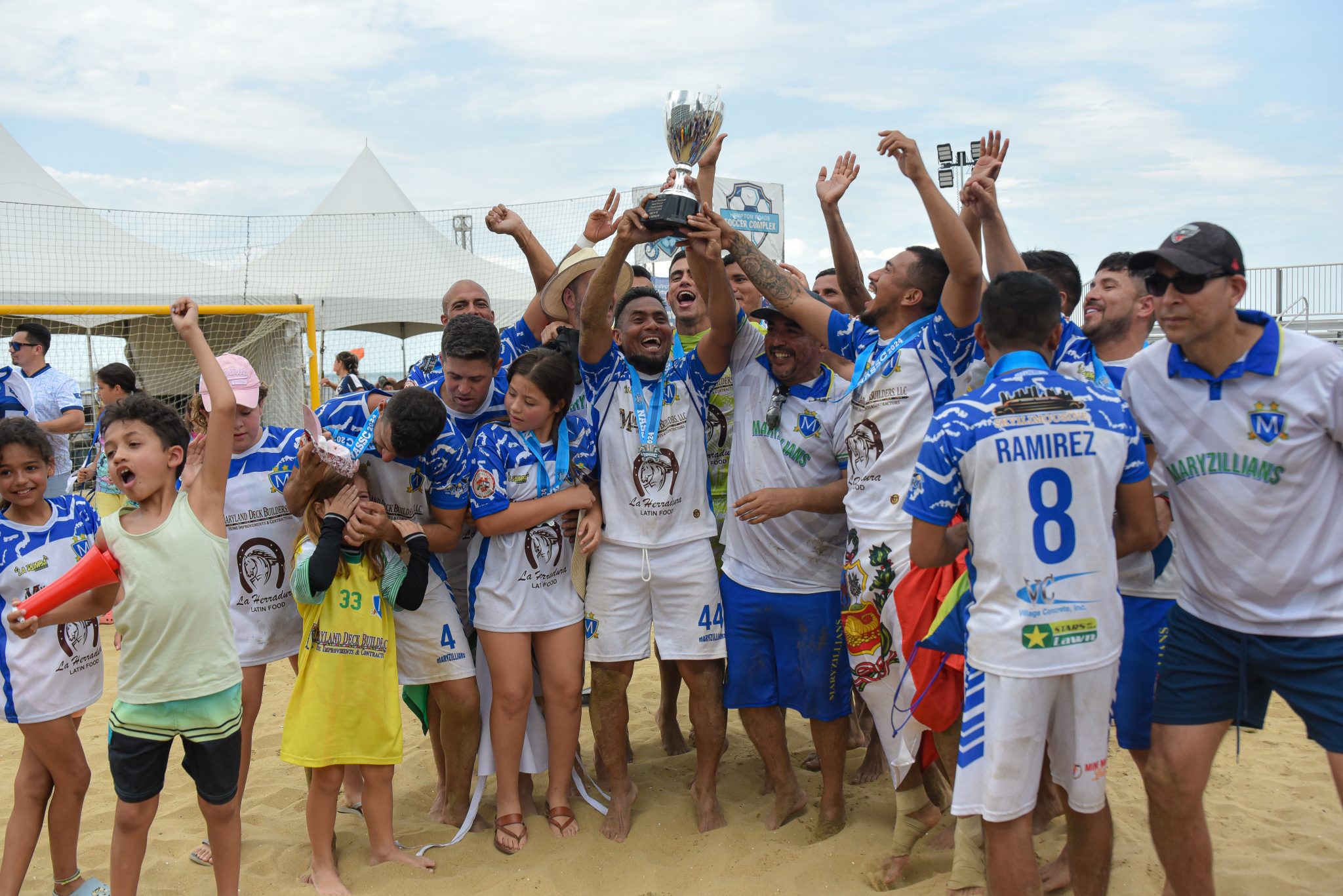 2025 Atlantic Union Bank North American Sand Soccer Championships kicks ...