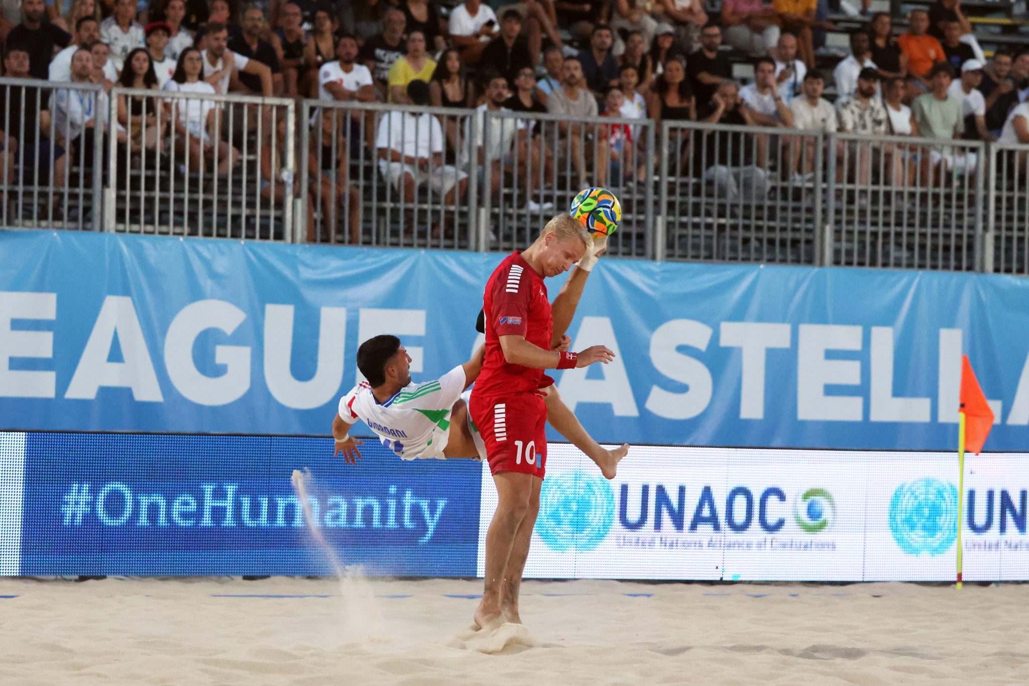 Euro Beach Soccer League 2025 is underway in Castellammare di Stabia ...