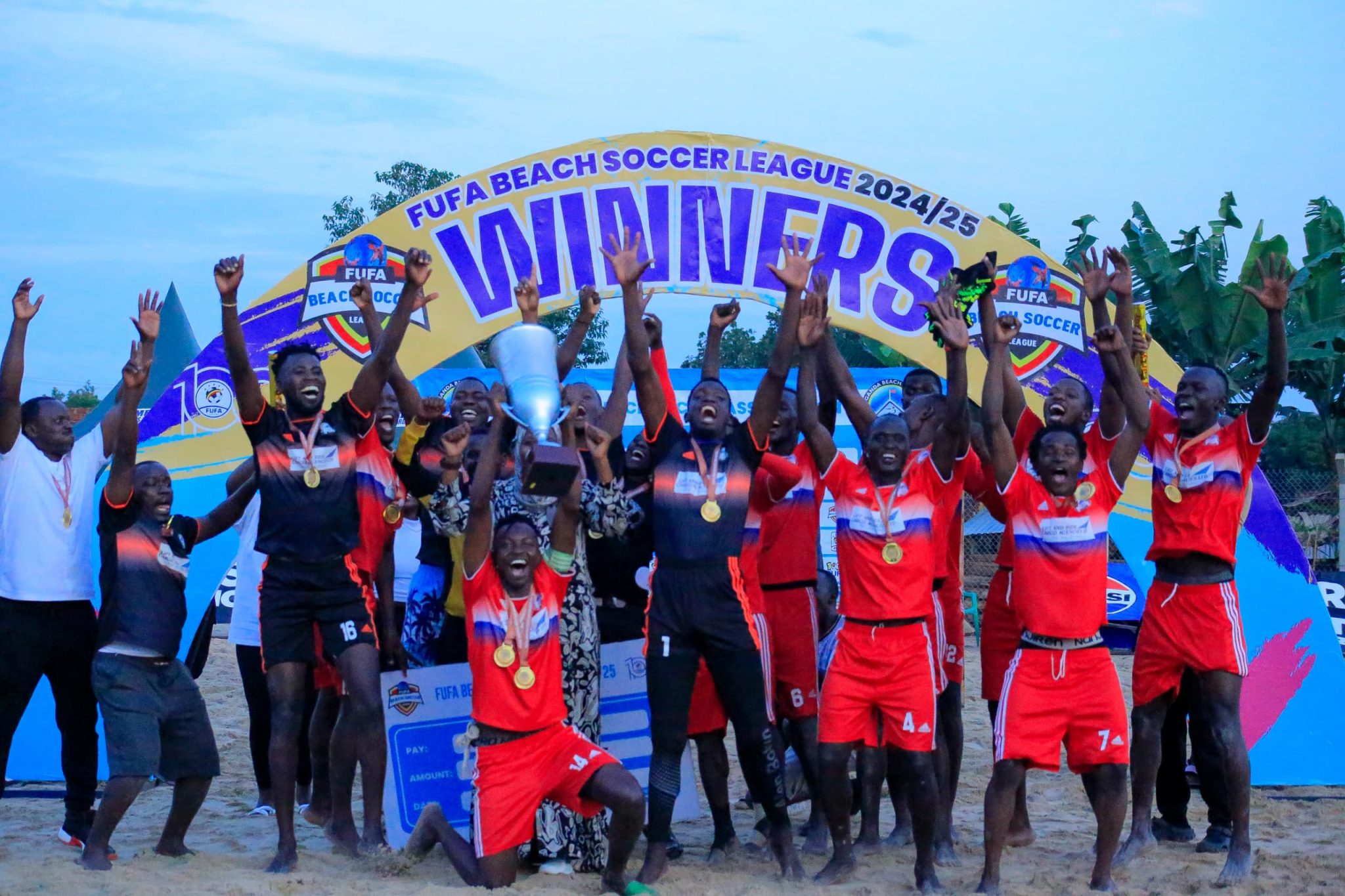 Kampala City Crowned Champions of the Ugandan Beach Soccer League ...